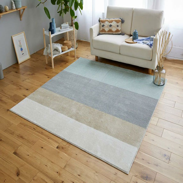 【送料無料】ラグ マット HOME RUG MAT 2024-2025 Wag/NO.131-39819#38 ペールブルー190x240cm ...